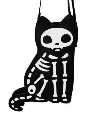 SkeleCat Crossbody Bag - Spirithalloween.com