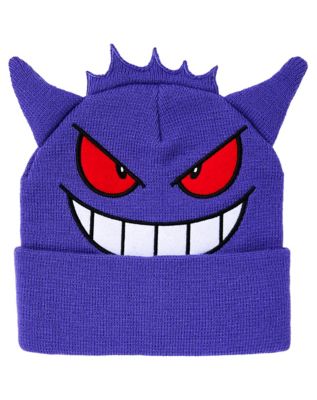3D Gengar Cuff Beanie Hat - Pokémon - Spirithalloween.com
