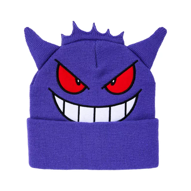 3D Gengar Cuff Beanie Hat - Pokémon - Spirithalloween.com
