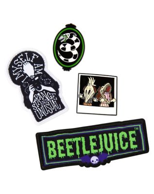 Beetlejuice Patch And Pin Set