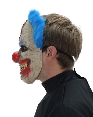 Double Vision Clown Half Mask - Spirithalloween.com