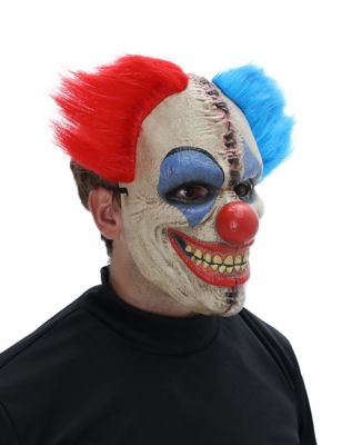 Double Vision Clown Half Mask - Spirithalloween.com