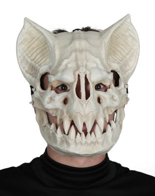 Skeletal Bat Half Mask - Spirithalloween.com