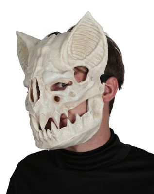Skeletal Bat Half Mask - Spirithalloween.com