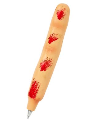 Bloody Finger Pen - Spirithalloween.com