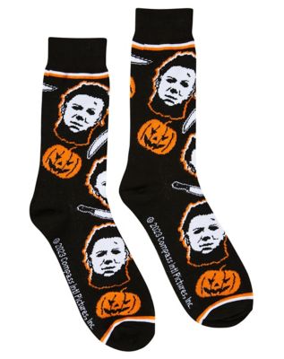 Michael Myers Crew Socks - 2 Pack - Spirithalloween.com