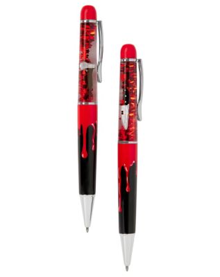 Bloody Glitter Pens - 2 Pack - Spirithalloween.com