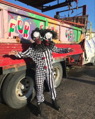 Kids Two-Headed Clown Costume - Spirithalloween.com