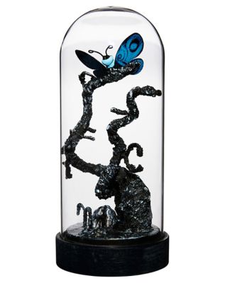 Butterfly Glass Dome Statue - Corpse Bride - Spirithalloween.com