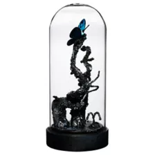 Butterfly Glass Dome Statue - Corpse Bride - Spirithalloween.com