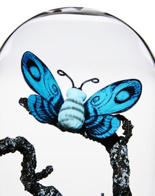 Butterfly Glass Dome Statue - Corpse Bride - Spirithalloween.com