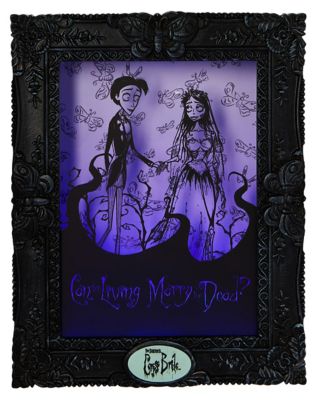 Victor and Emily Light-Up Sign - Corpse Bride - Spirithalloween.com