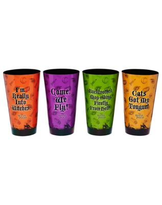 Hocus Pocus 4 Pack Cup Set - 20 oz. - Spirithalloween.com