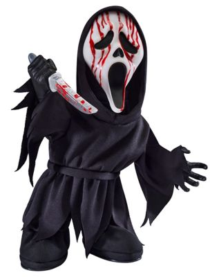 10 Inch Ghost Face Side Stepper Decoration - Spirithalloween.com