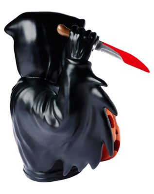 Light-Up Ghost Face Bust Statue - Spirithalloween.com