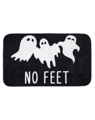 No Feet Ghost Door Mat - Spirithalloween.com