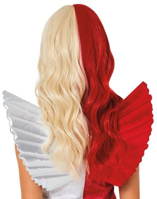 Kids Heat Resistant Angel Devil Split Wig - Spirithalloween.com