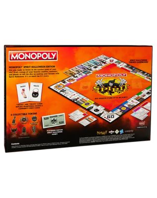 Spirit Monopoly - Spirithalloween.com