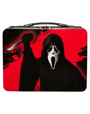 Ghost Face Tin Lunch Box - Spirithalloween.com