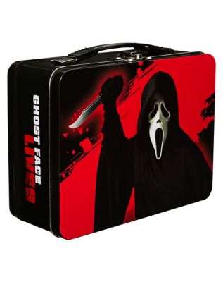 Ghost Face Tin Lunch Box - Spirithalloween.com