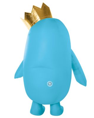Kids Fall Guys Blue Inflatable Costume - Spirithalloween.com