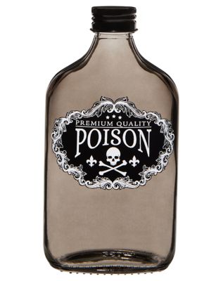 Premium Quality Poison Glass Flask - Spirithalloween.com