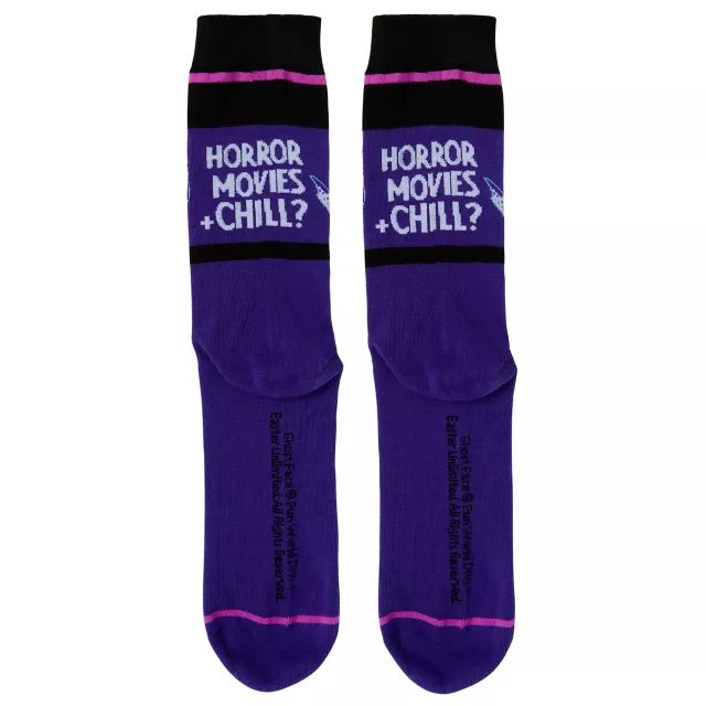 Ghost Face Crew Socks - 2 Pack - Spirithalloween.com
