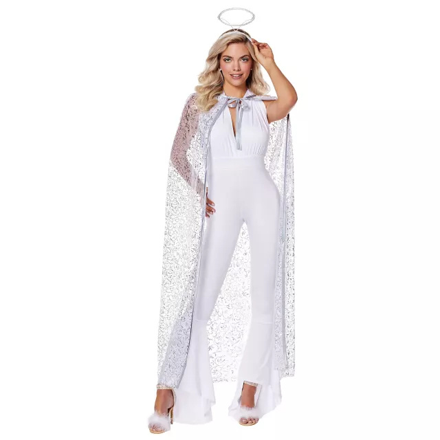 White Angel Cape - Spirithalloween.com