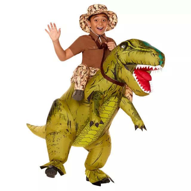 Kids Dino Ride-Along Costume - Spirithalloween.com