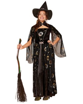 Kids Gold Dust Celestial Witch Costume - Spirithalloween.com