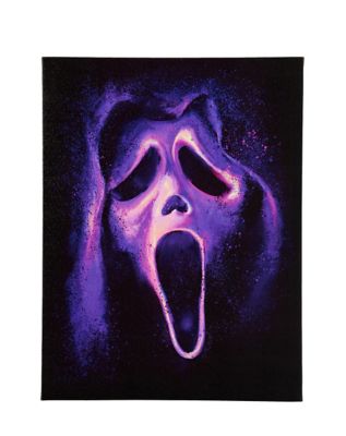 Ghost Face Mask Canvas - Spirithalloween.com