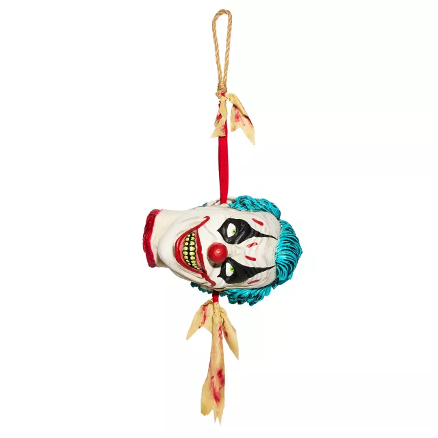 Hanging Clown Head Prop - Spirithalloween.com