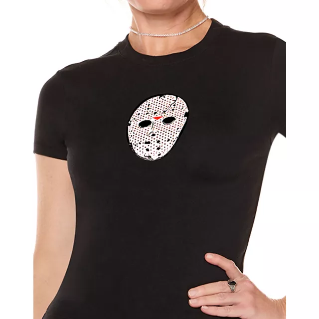 Jason Bling Baby Tee - Friday the 13th - Spirithalloween.com
