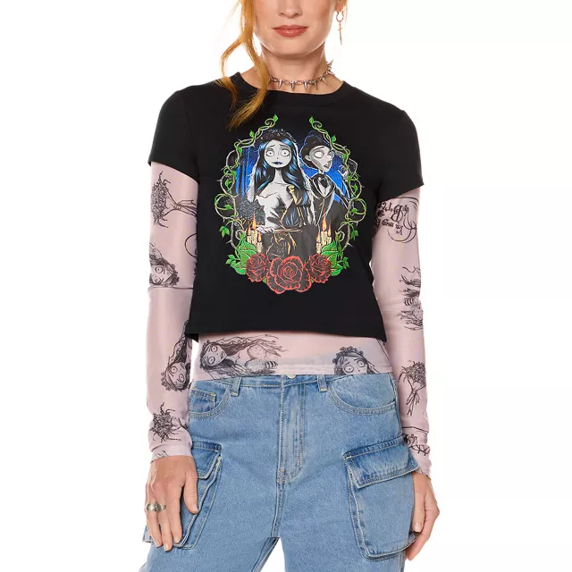 Corpse Bride Layered Top - Spirithalloween.com
