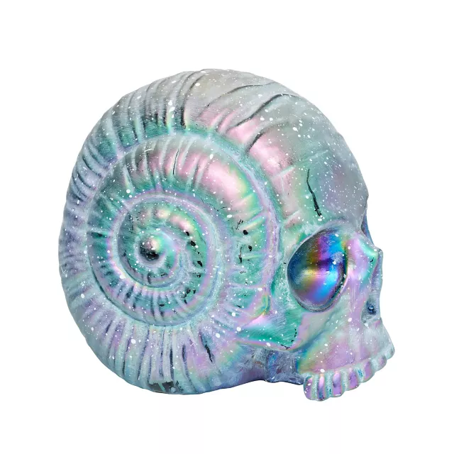 Oil Slick Skull Tabletop Decoration - Spirithalloween.com