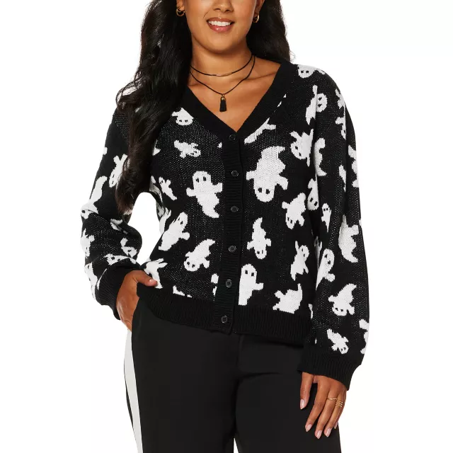Ghost Cardigan - Spirithalloween.com