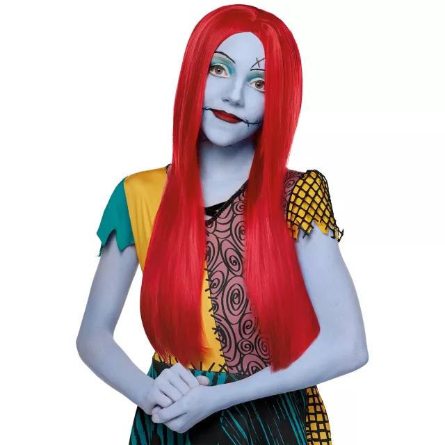 Kids Red Sally Wig - The Nightmare Before Christmas - Spirithalloween.com