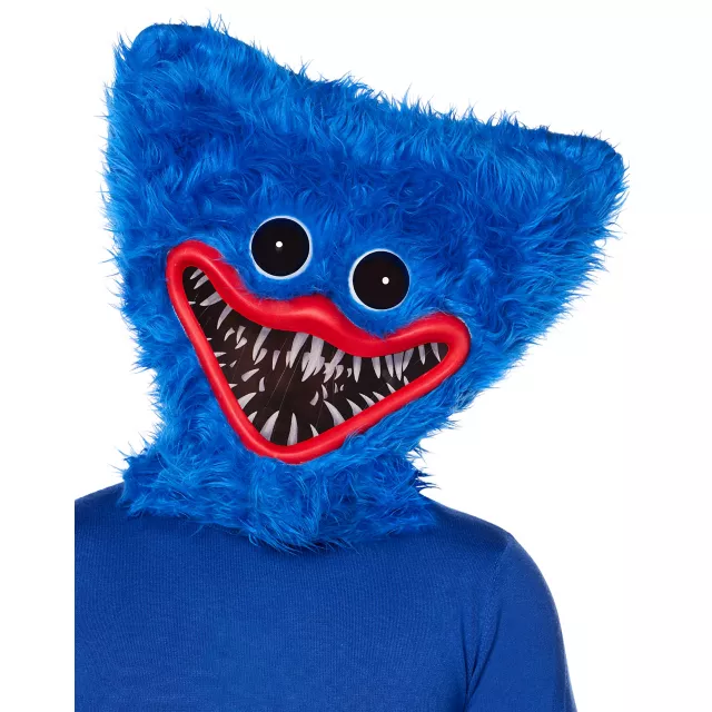 Adult Huggy Wuggy Full Mask - Poppy Playtime - Spirithalloween.com
