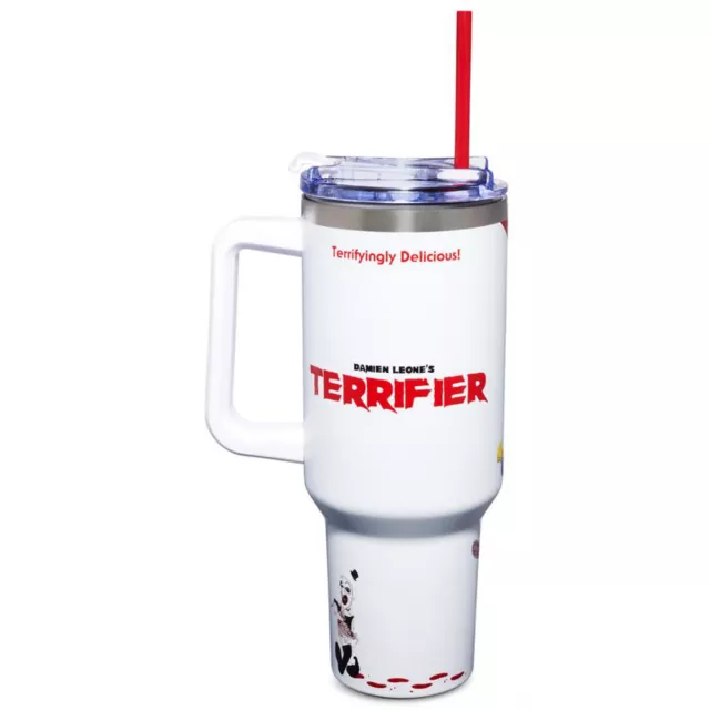 Art Crispies Travel Tumbler with Straw 40 oz. - Terrifier ...