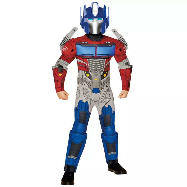 Kids Optimus Prime Muscle Suit Costume - Transformers - Spirithalloween.com