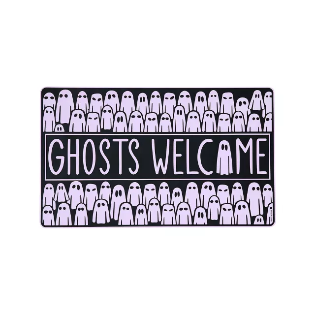 Ghosts Welcome Doormat - Spirithalloween.com