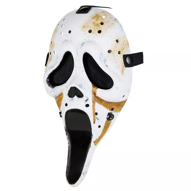 Kids Ghost Face Hockey Half Mask - Spirithalloween.com