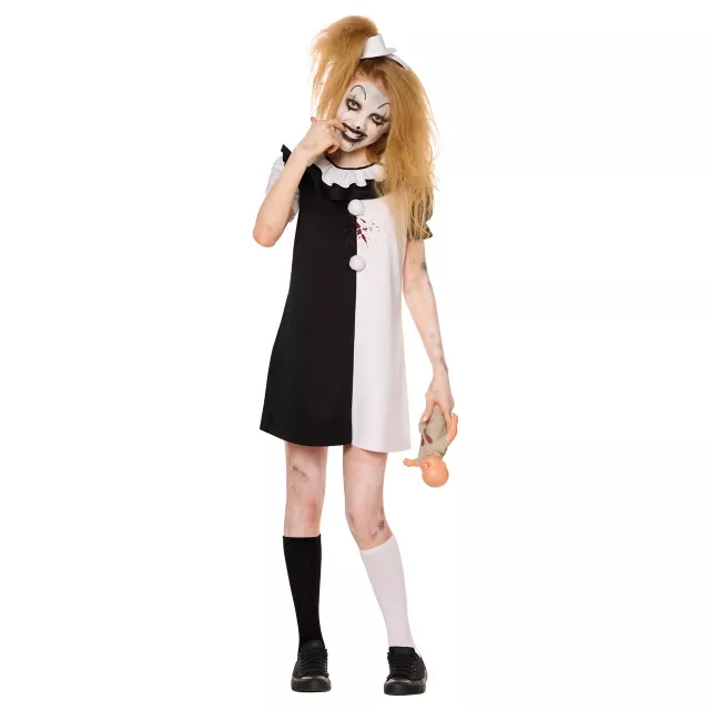 Kids Little Pale Girl Costume - Terrifier - Spirithalloween.com