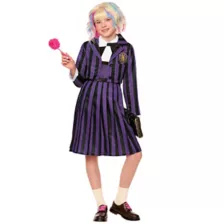 Kids Enid Sinclair Nevermore Academy Uniform Costume - Wednesday ...