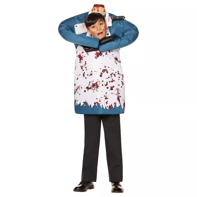 Kids Headless Butcher Costume - Spirithalloween.com