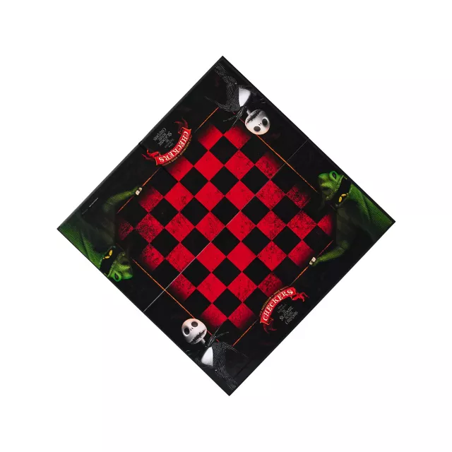 Jack Skellington vs. Oogie Boogie Checkers Set - The Nightmare Before ...