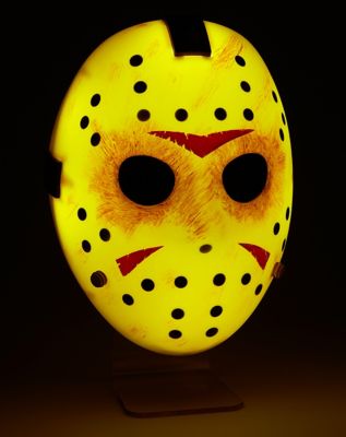 Jason Voorhees Mask Light 8 oz. - Friday the 13th - Spirithalloween.com