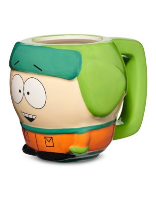 Molded Chibi Kyle Coffee Mug - South Park - Spirithalloween.com