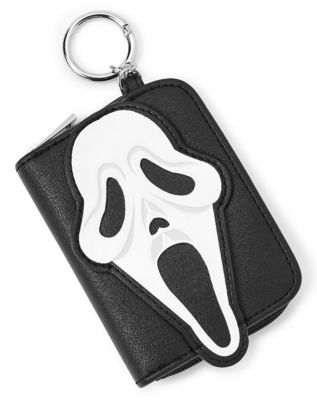 Glow in the Dark Ghost Face Zip Wallet - Spirithalloween.com