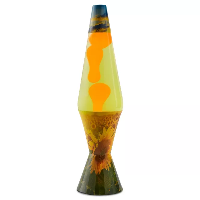 17 Inch Sunflower Field Lava Lamp - Spirithalloween.com